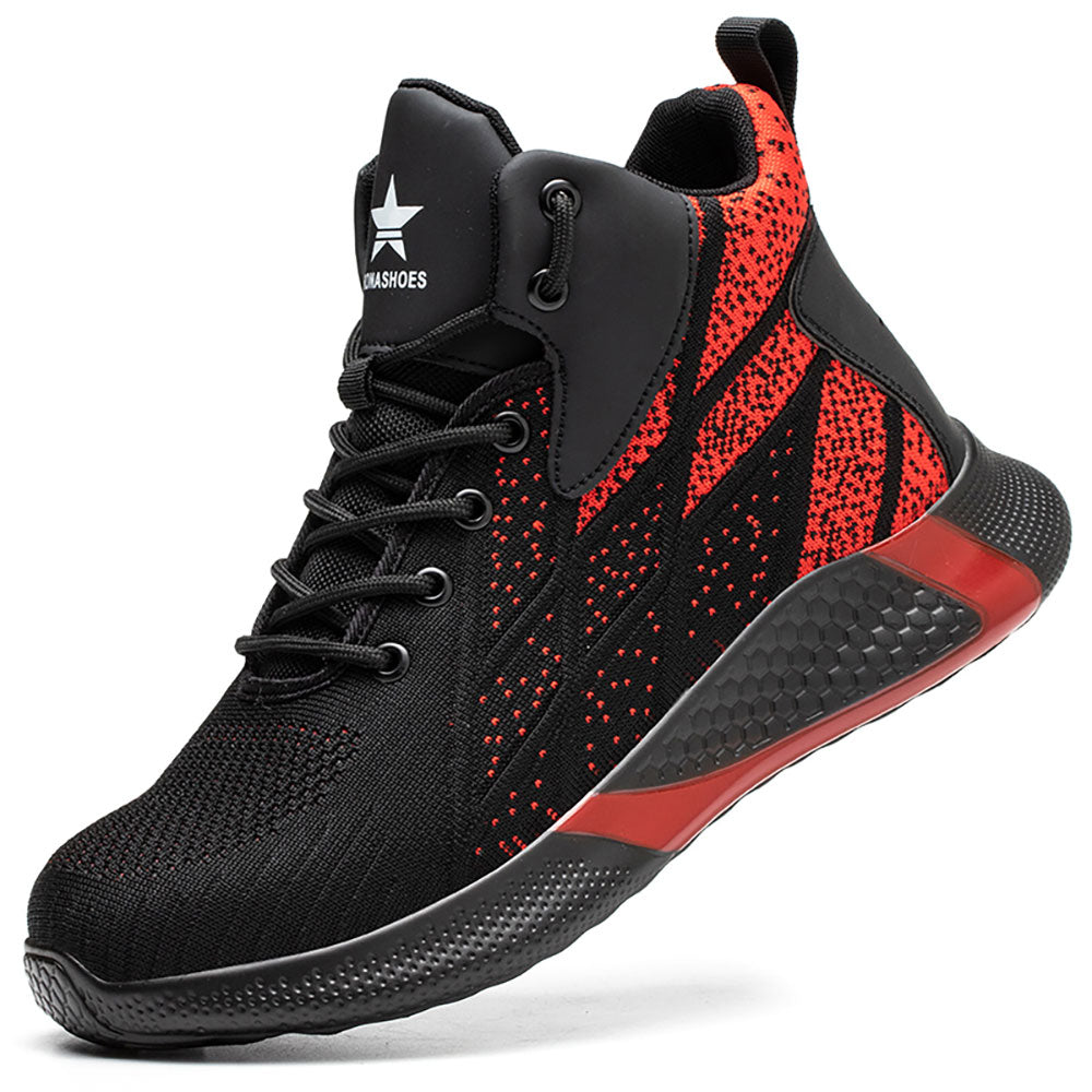 Mercury Red - Botas de Seguridad Botas de Seguridad Trabajo Comodas S3 ...